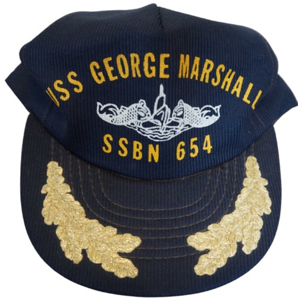 Accessories | Vintage Uss George Marshall Submarine Hat | Poshmark